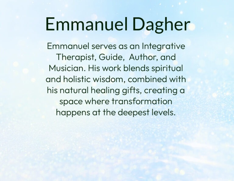 Emmanuel Dagher | Heal Prosper Thrive